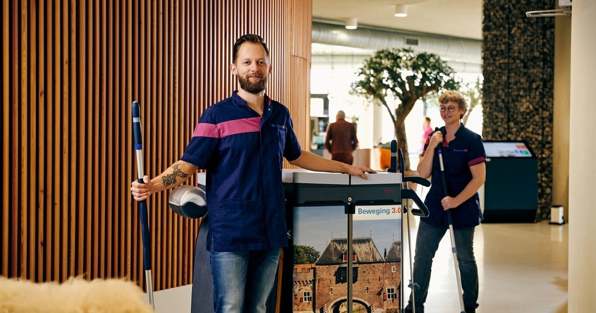 Lees de verhalen van onze collega schoonmakers