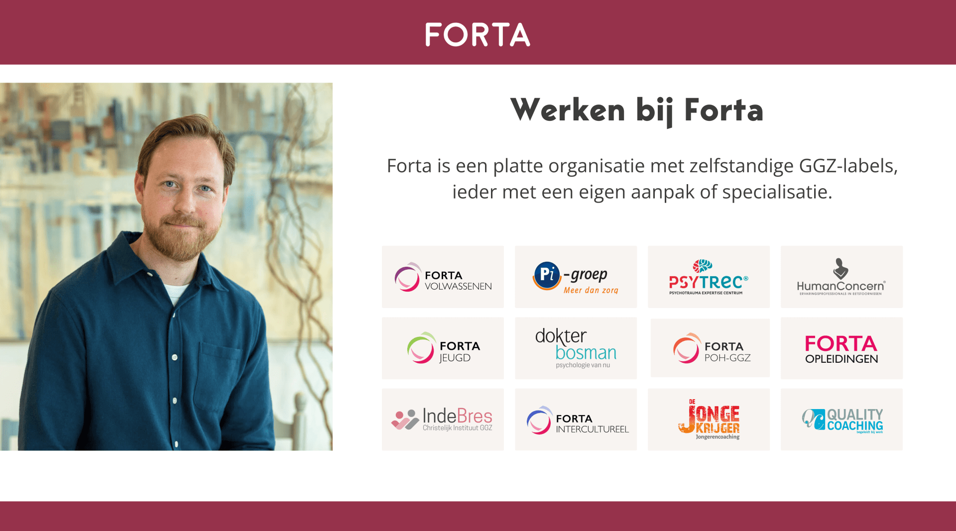 Werken bij Forta