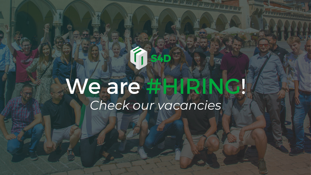 S4D is Hiring