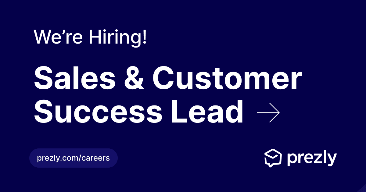 Homepage [careers.prezly.com]