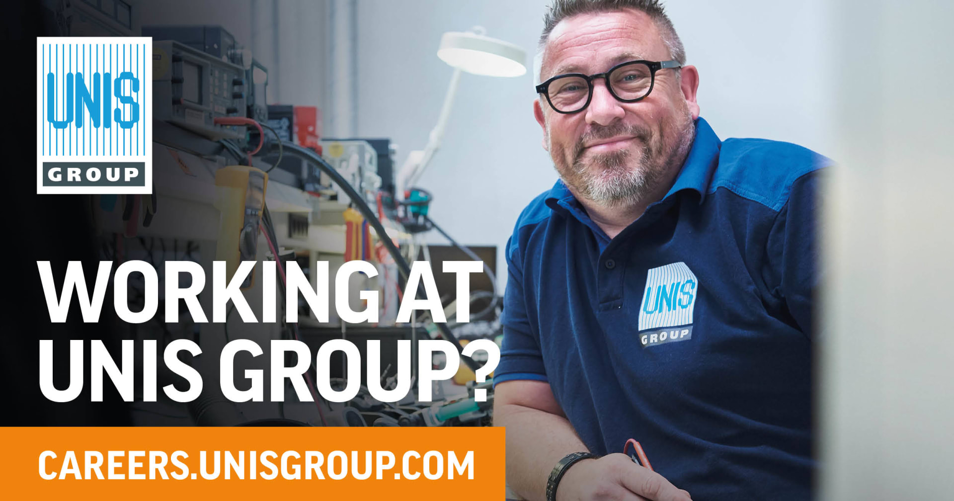 Working at UNIS Group: A dynamic job in industrial electronics!