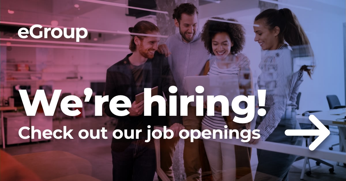 career at egroup - your path to us