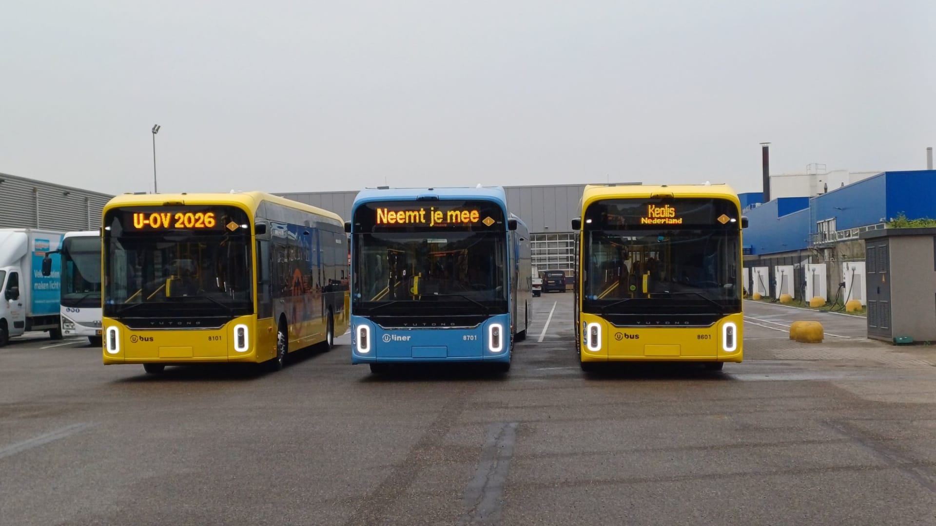 Elektrische bussen U-OV geïnspecteerd